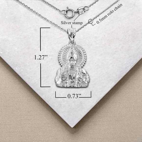 Element Shine | Jewelry | 925 Sterling Silver Hanuman Pendant Necklace ...